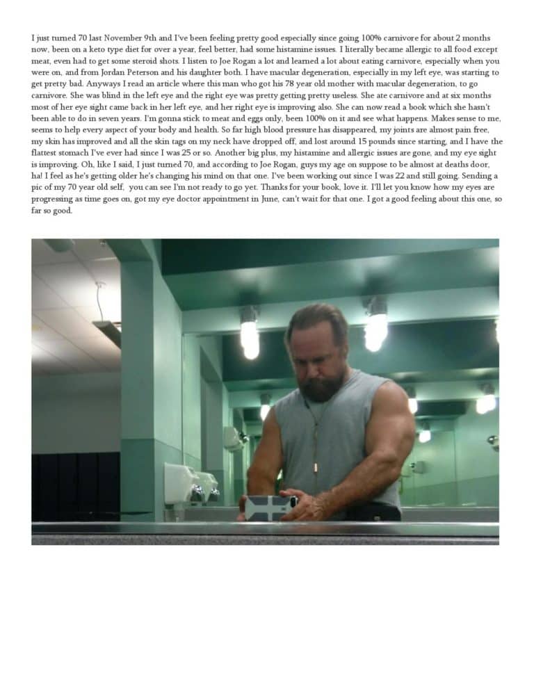 Transformations - Carnivore Diet